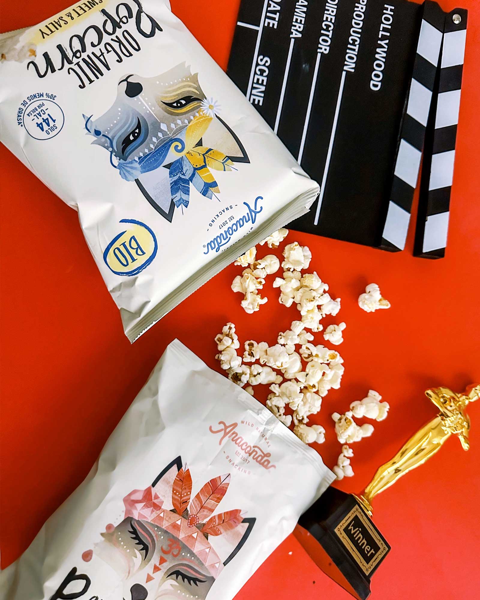 El POPCORN en el cine: una historia de amor verdadero. – Anaconda Foods